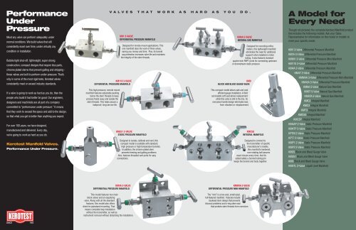 to read the full Manifold catalog - Bonetti Valves