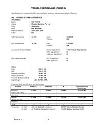 OCIMF Vessel Particulars Questionnaire HVPQ4 ... - HELLESPONT