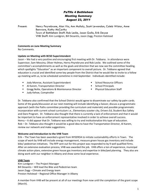 Henry Peyrebrune, Alan Via, Ann Mullaly, Scott - Town of Bethlehem