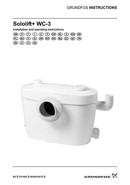 Grundfos Sololift WC-3
