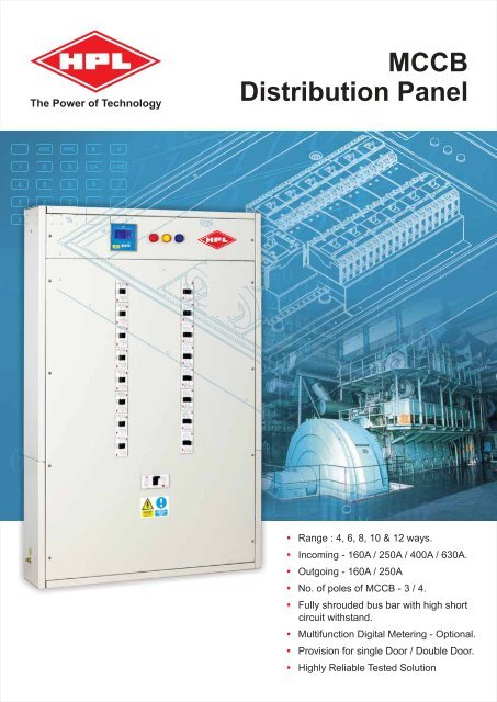 MCCB Distribution Panel