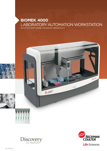 Biomek 4000 Laboratory automation Workstation - Beckman Coulter