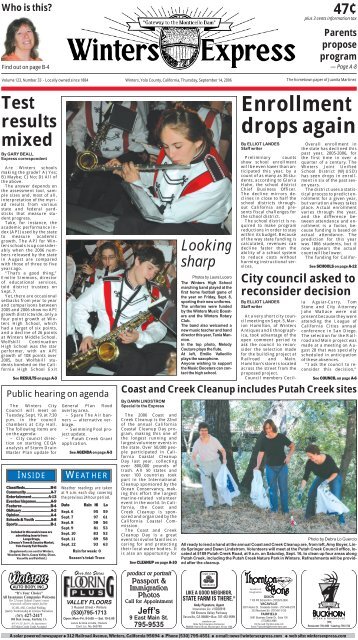 Volume 123, Number 33 - Winters Express