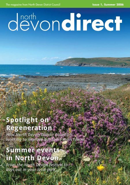 North Devon Direct summer 06 - North Devon District Council