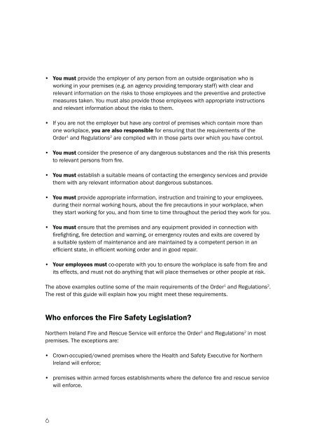 You must provide the