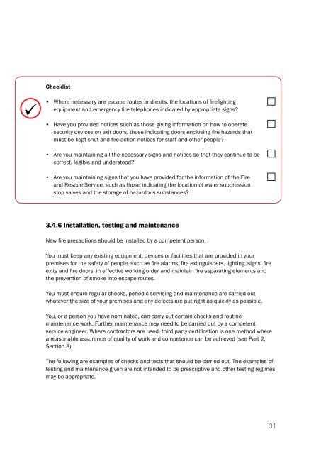 A fire risk assessment th