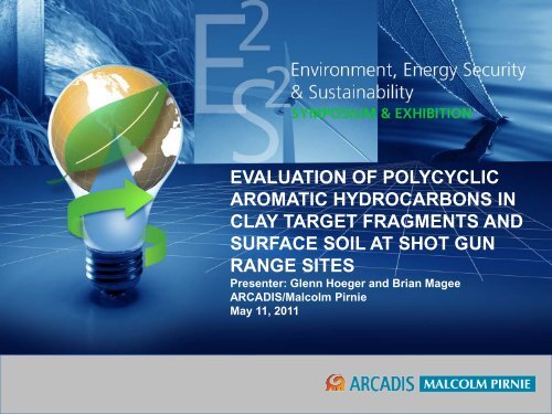 evaluation of polycyclic aromatic hydrocarbons in clay target ... - E2S2
