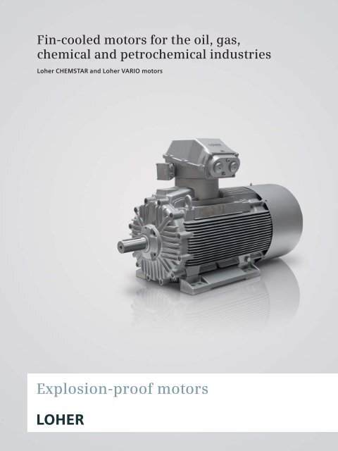 Explosion-proof motors LOHER - Siemens