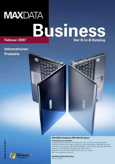 NEU - MaxData