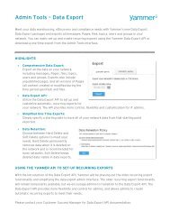 READY to Try Yammer? - Yammer Success Center