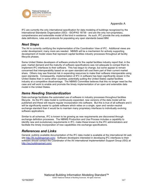 Appendix A IFC are curren