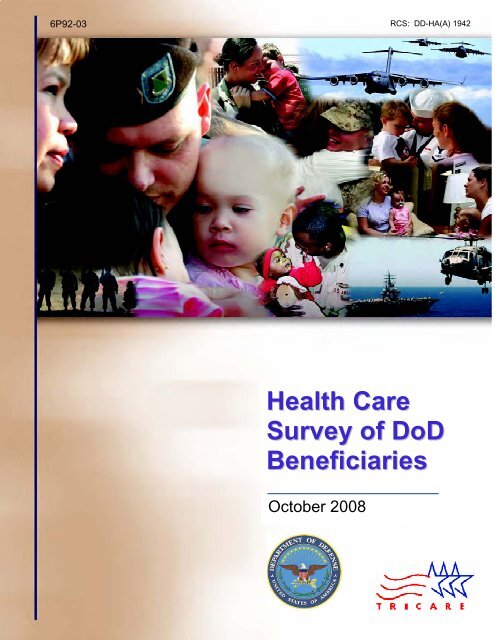 Health Care Survey of DoD Beneficiaries - Tricare