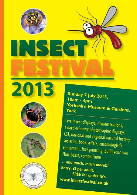 Insect Festival - Royal Entomological Society