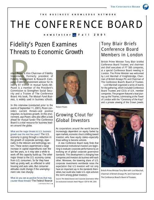 THE CONFERENCE BOARD