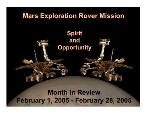 Mars Exploration Rover Mission Patch
