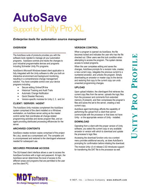Schneider Unity Pro.pdf - Logic, Inc.