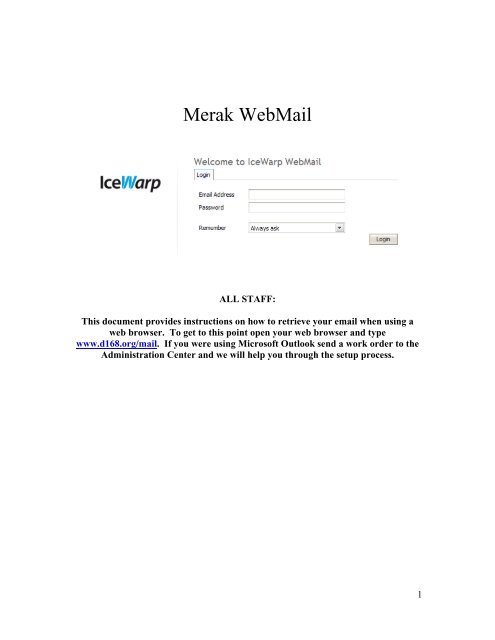Merak WebMail
