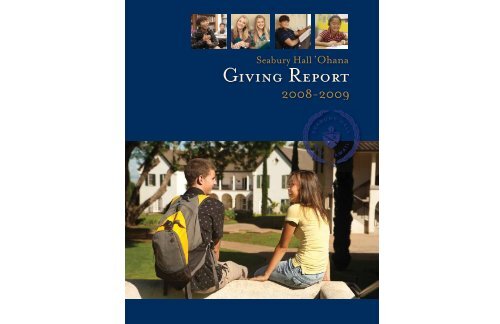 GIvING REPORT - Seabury Hall