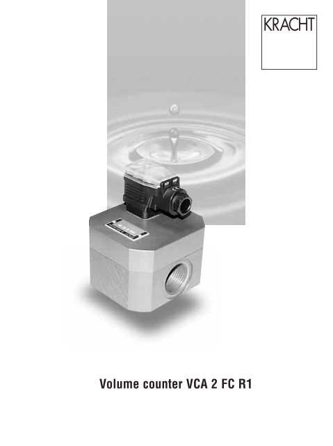 Volume counter VCA 2 FC R1 - Process Pump Sales Inc