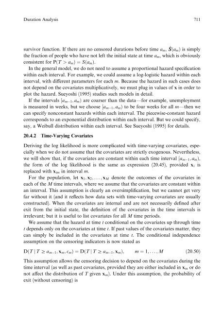 Duration Analysis