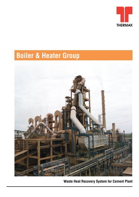 Waste heat recovery Boiler for Cement Click here to ... - Thermax