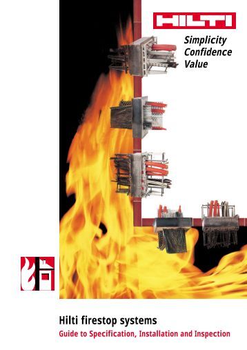 XHEZ.W-J-7021 - Through-penetration Firestop ... - Hilti Submittals