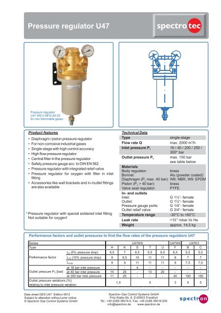 U47 (pdf, 89.7 KB) - Spectron