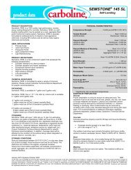 Thermo-Lag 3000-SP PDS Fireproofing - Carboline