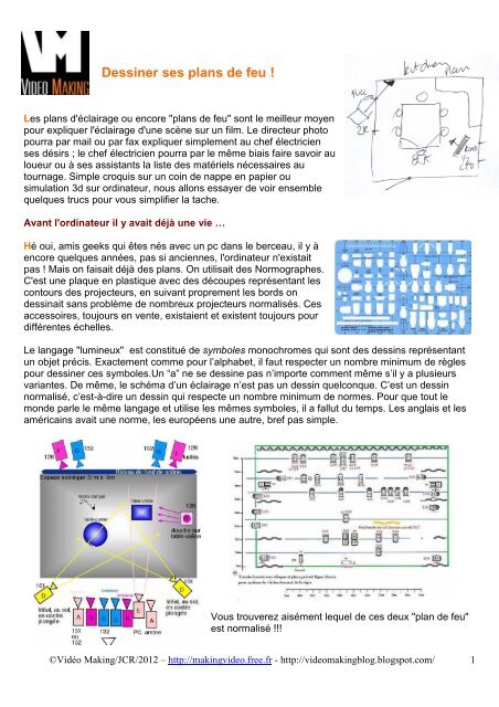 rÃ©aliser ses plans de feu - Making Video - Free
