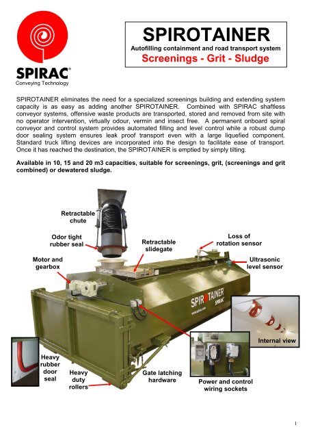 SPIROTAINER - Spirac