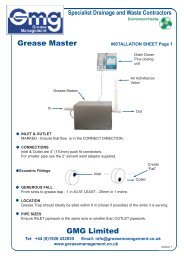 Grease Master Data Sheet