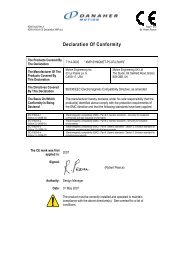 CE Declaration Of Conformity - ICT