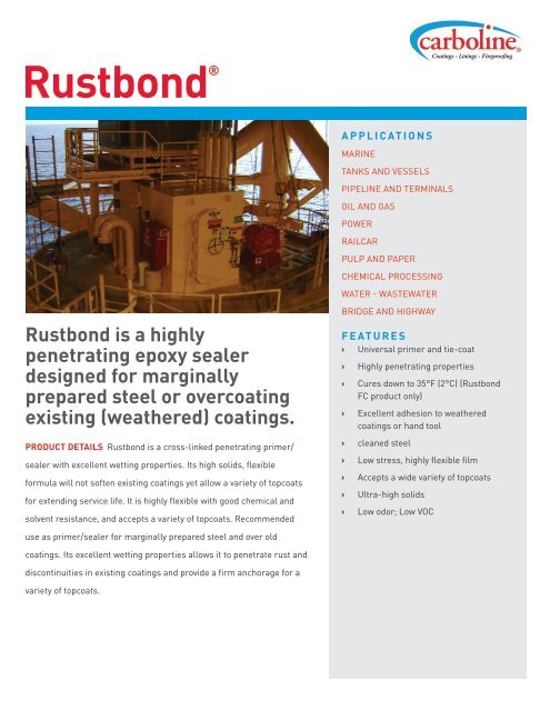 Rustbond - Carboline