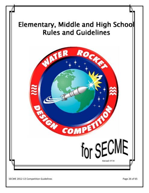 SECME 2012-13 Competition Guidelines Page 26 of 65