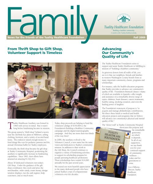 Advancing Our Community's Quality of Life From Thrift Shop to Gift ...