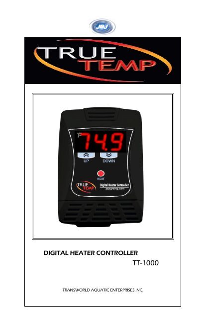 Manual - JBJ Lighting