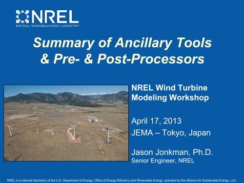 NREL Wind Turbine Modeling Workshop