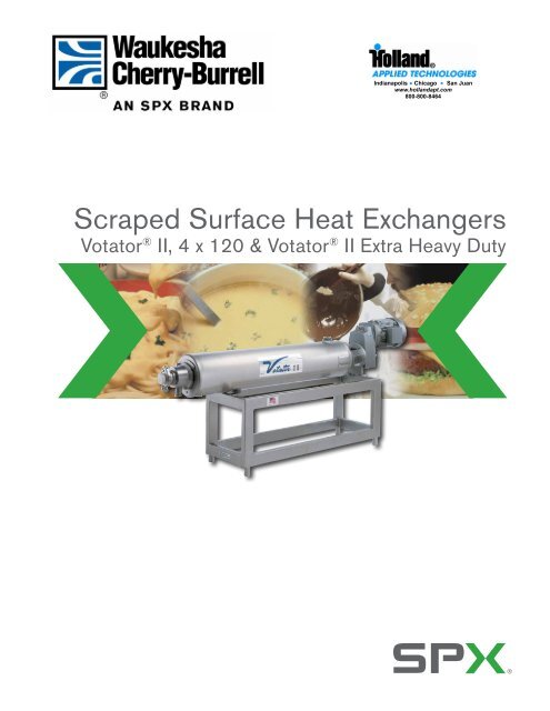 Votator Brochure - Holland Applied Technologies