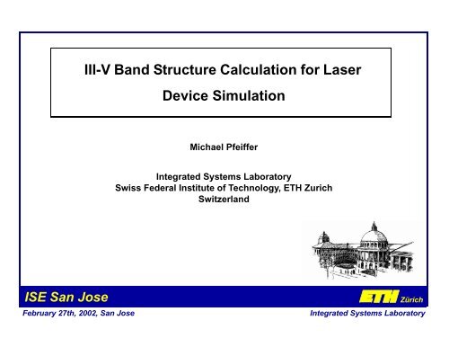 2 - Integrated Systems Laboratory