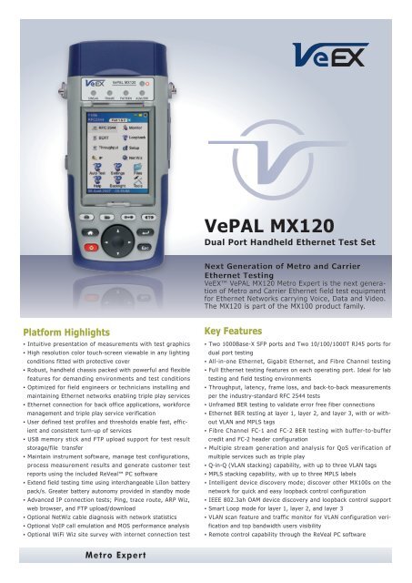 VePAL MX120 - messkom.de