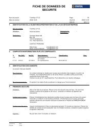 fiche de donnees de securite vernis antac gc - revision du 03 ... - Axter