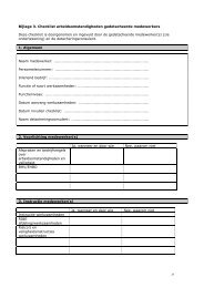 Checklist introductie- en inwerkprogramma - GOC