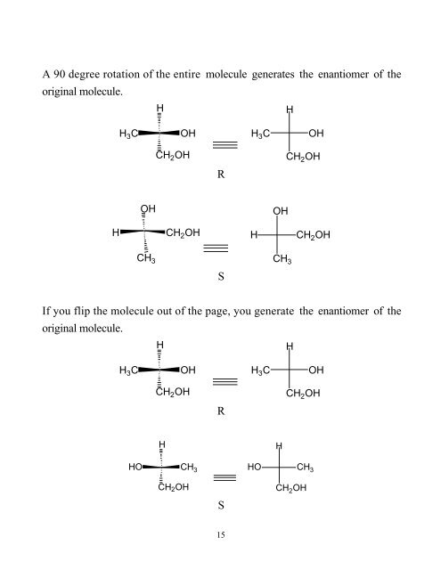 A rotation of three group