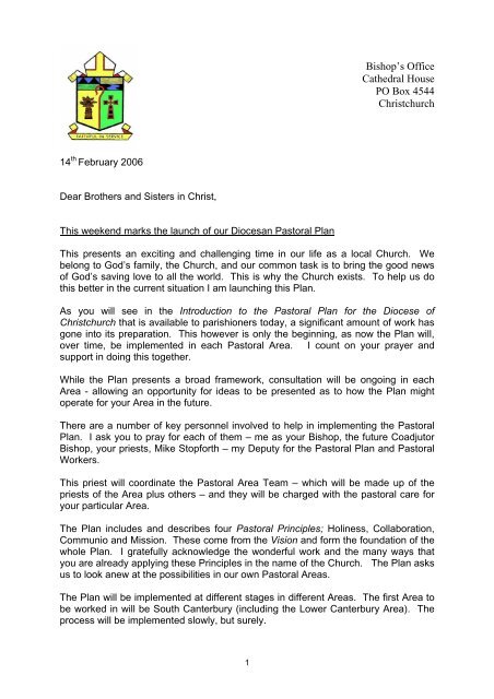 Pastoral Letter - Plan Release Feb 2006.pdf - Catholic Diocese of ...