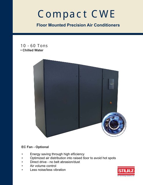 Compact CW Cut Sheet EC.indd - Stulz Air Technologies Inc.
