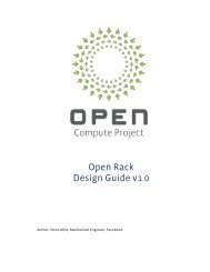 Open Rack Hardware v1.0 - Open Compute Project