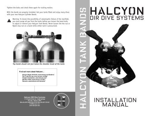 Halcyon Tank Band Installation Guide