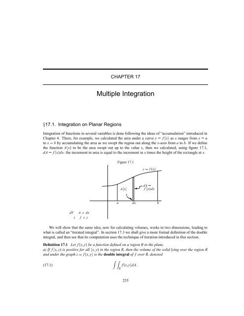 Multiple Integration