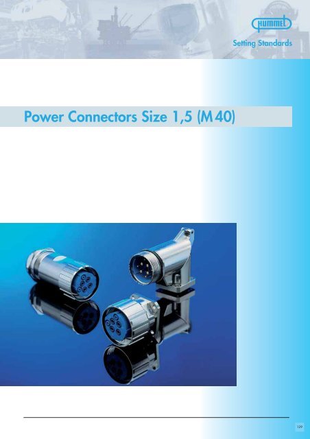 Hummel M40 Power Connectors - Pdf - Northern Connectors