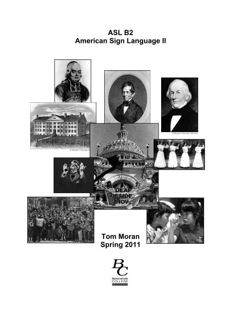 ASL 2 Syllabus - Bakersfield College